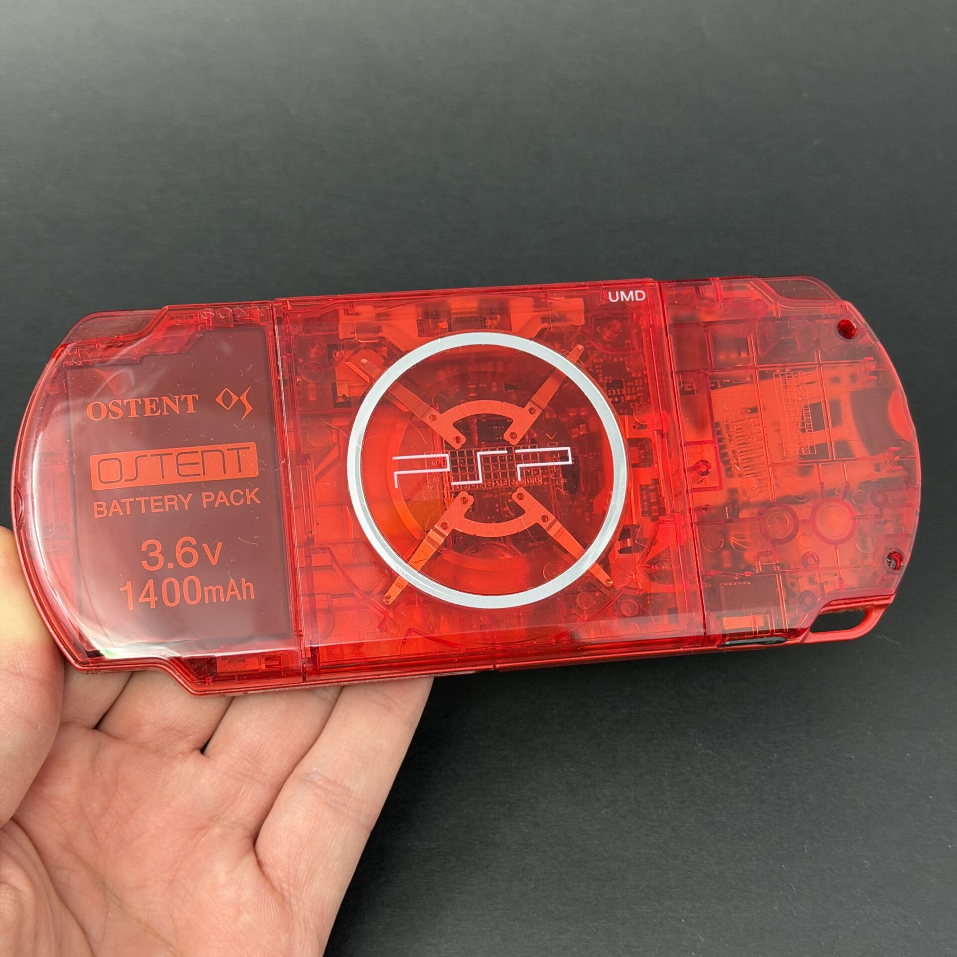 PSP 3000 (128GB) – 1050 Games | God of War Edition w/ IPS Screen ...